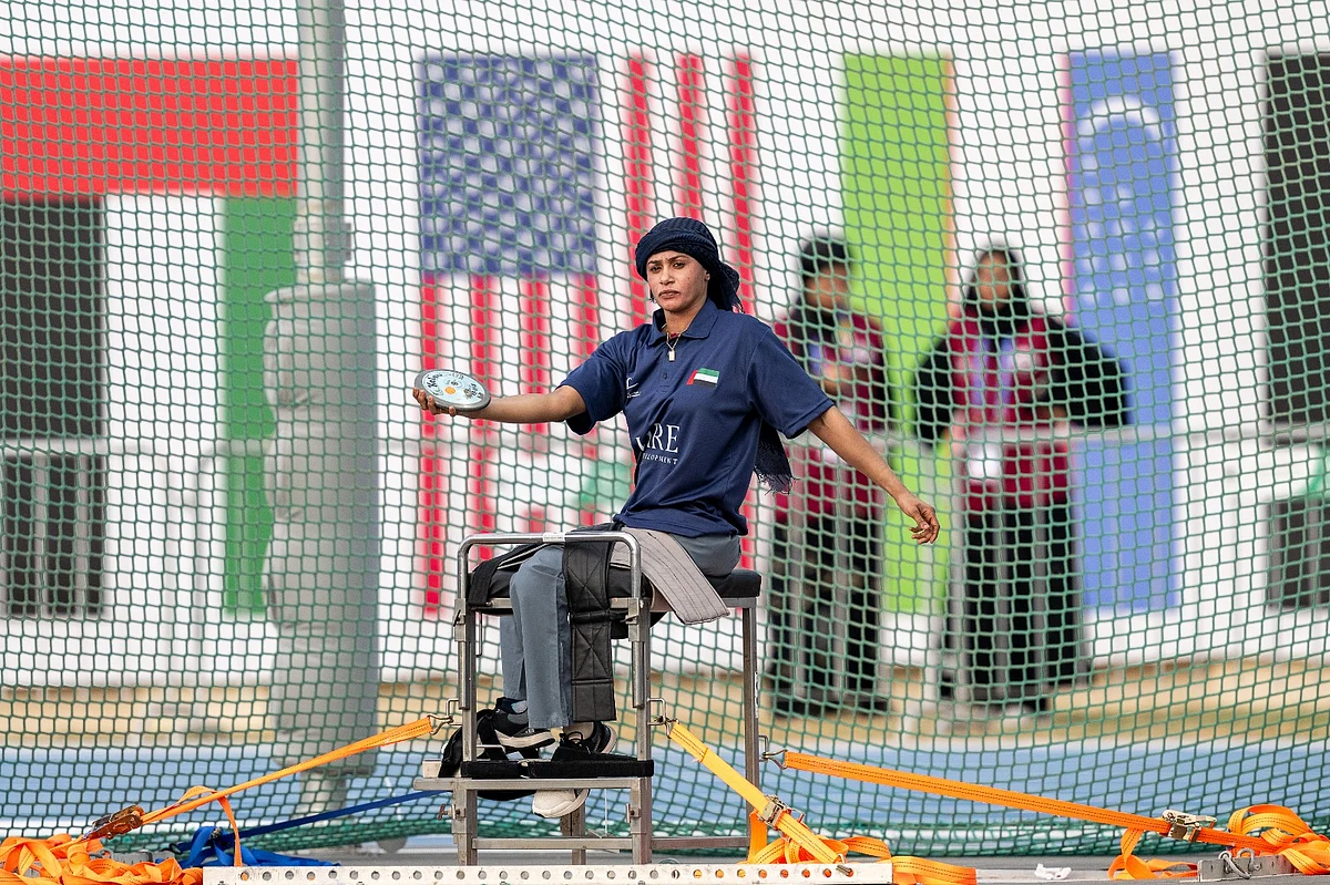 UAE's Siham Alrasheedy Wins Gold at Fazza Para Athletics Grand Prix 2025 | Khaleej Times