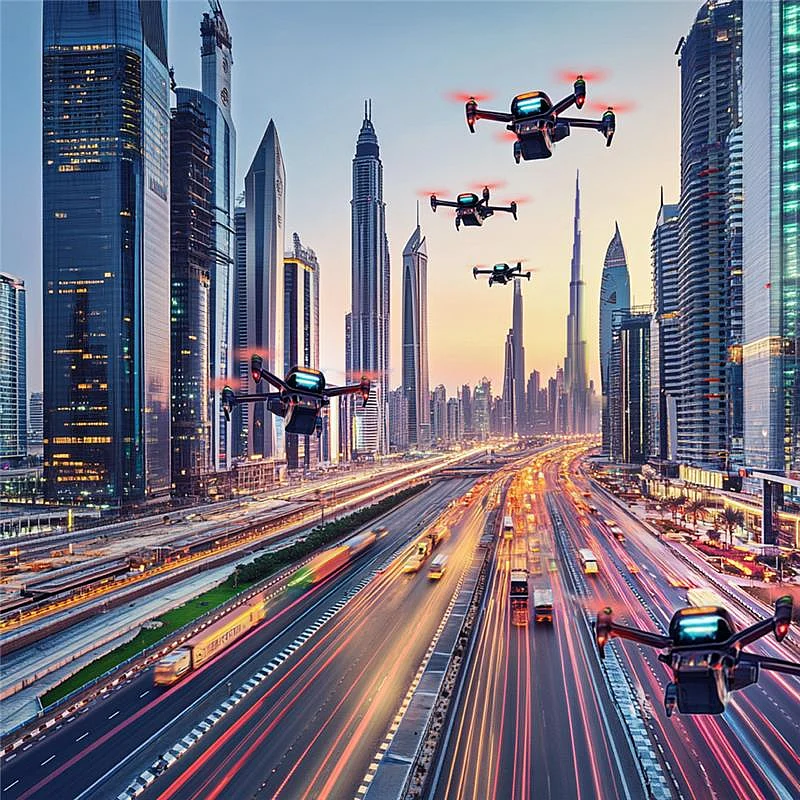 UAE: Air corridors for flying taxis, cargo drones to be defined in ...