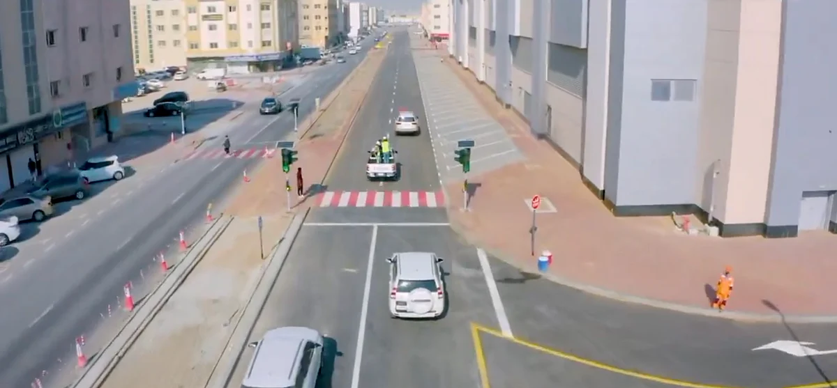 Watch: 330 parking spaces, 3 pedestrian crossings added in Sharjah's ...