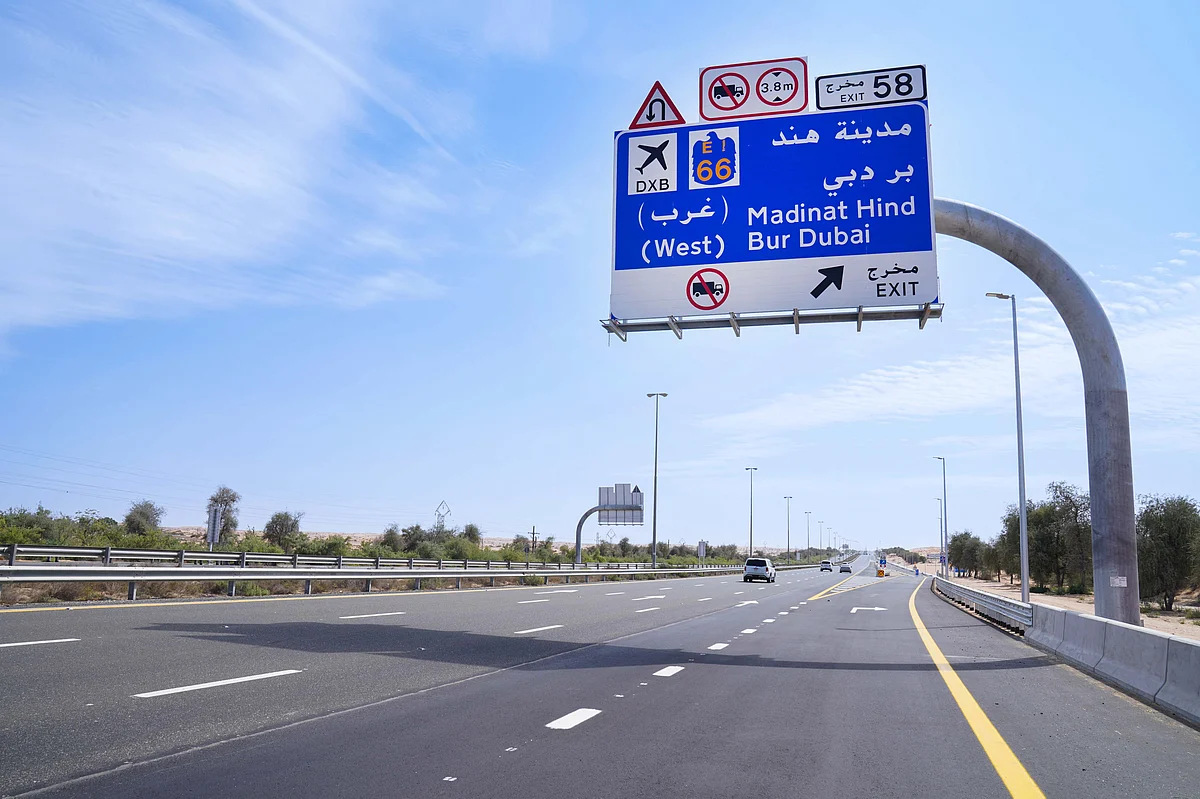 Dubai: New exit opened to reduce traffic time towards Al Ain, says RTA ...