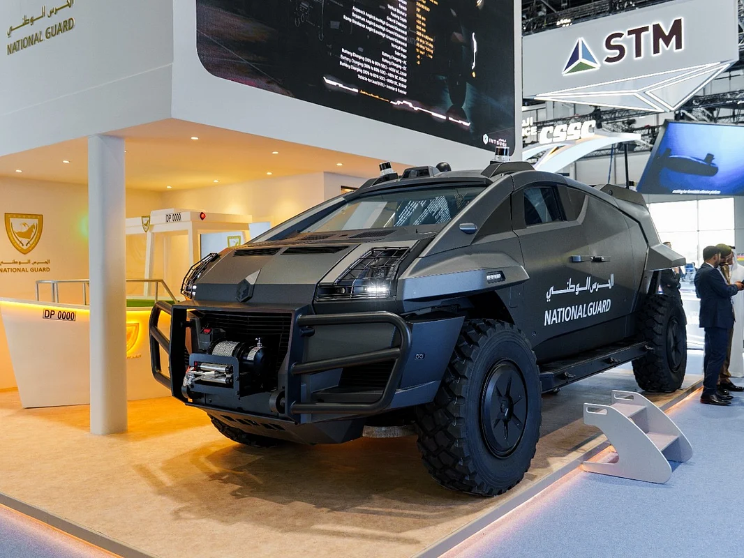 IDEX 2025: UAE unveils eye-catching hybrid armoured vehicle with up to ...