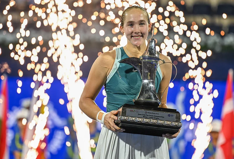 Dubai Tennis: Mirra Andreeva becomes youngest WTA 1000 champion