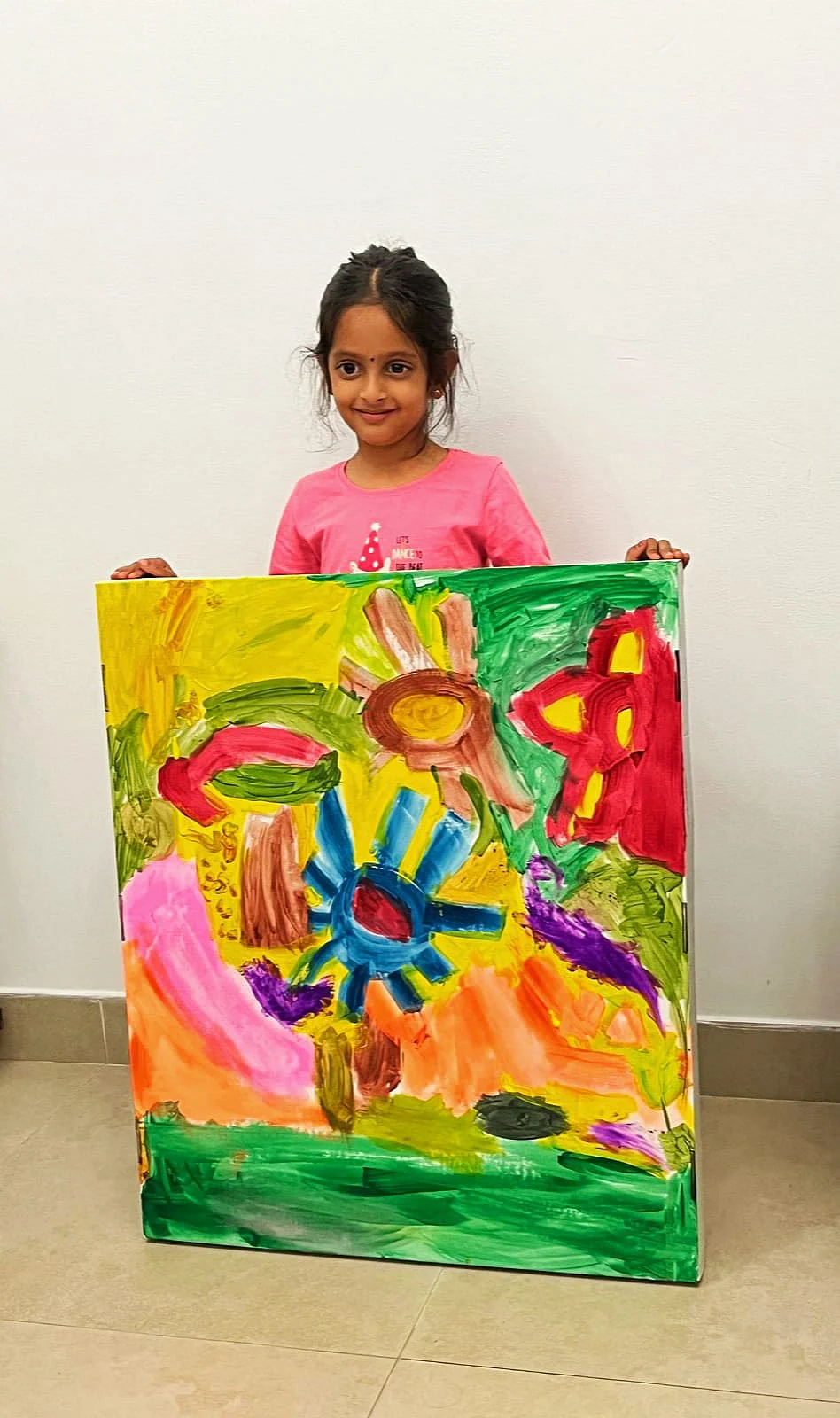 UAE: Meet 6-year-old artist who 'doesn't know fear', youngest at RAK ...