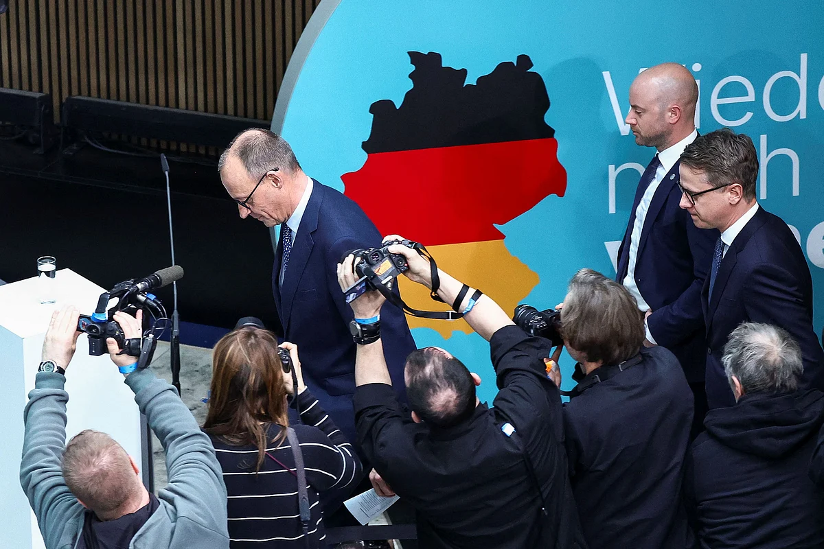 German vote winner Merz faces tough talks to build government | Khaleej ...