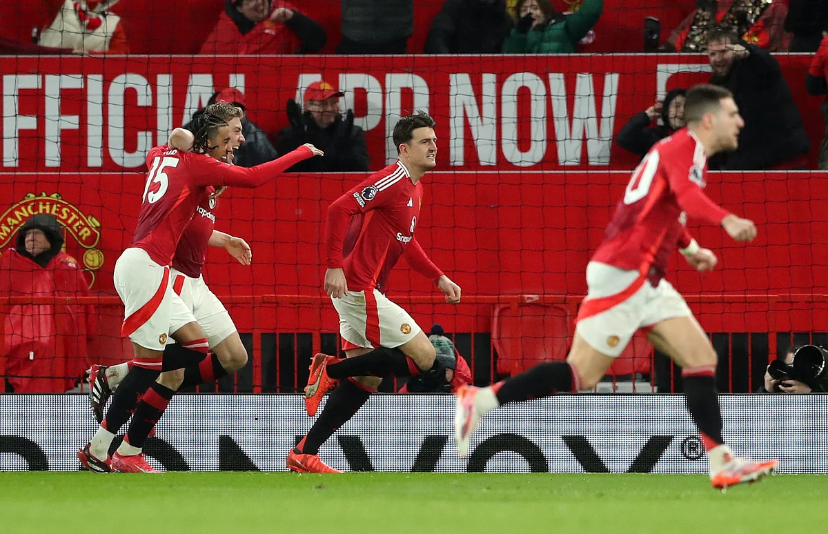 Amorim relieved after Maguire earns 10-man Manchester United vital ...