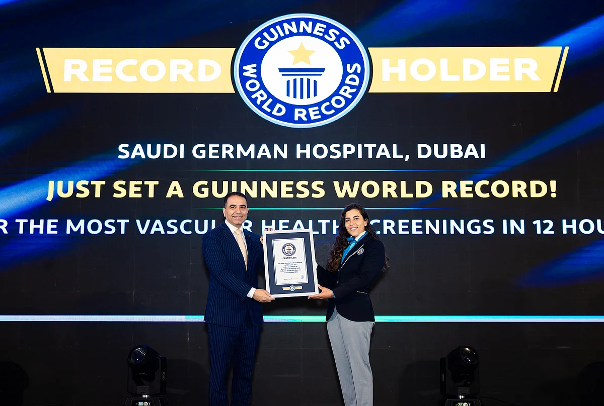SGH Dubai Sets Guinness World Record for Most Vascular Health Screenings in 12 Hours | Khaleej Times