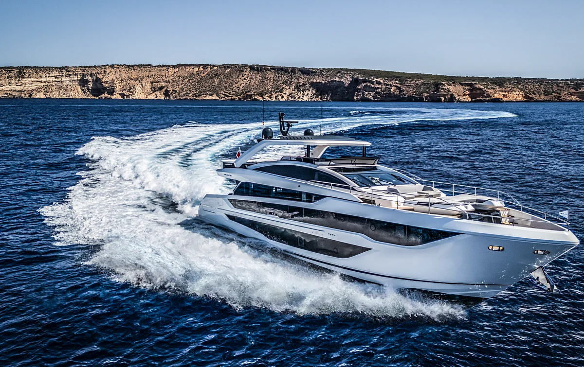 Inside Pearl 82: Sleek, stylish mini superyacht with many amenities ...