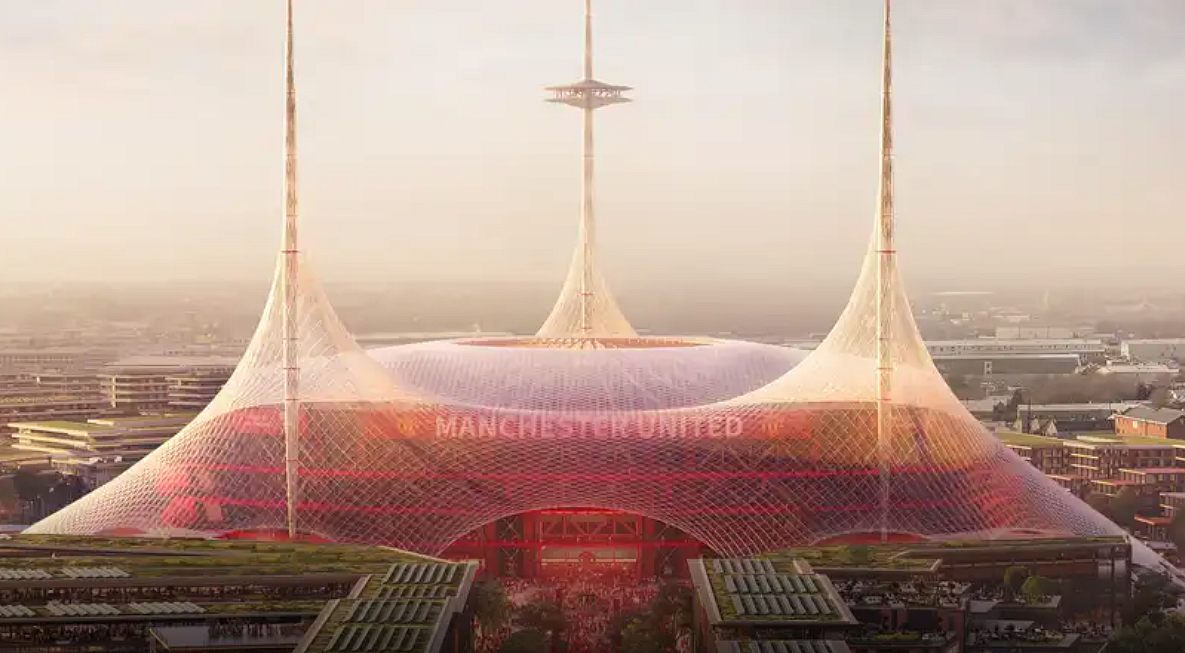 Watch: Manchester United unveils jaw-dropping futuristic 100,000-seat ...