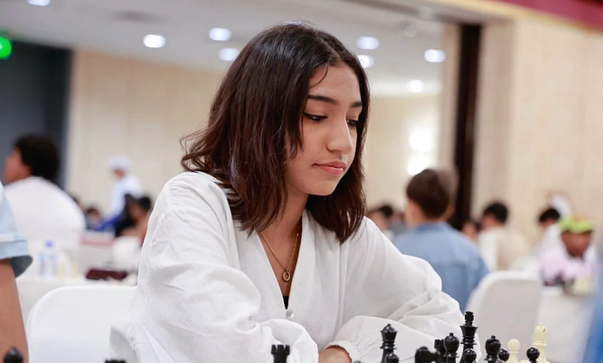 Meet UAE's first female chess grandmaster who is just 15 years old ...