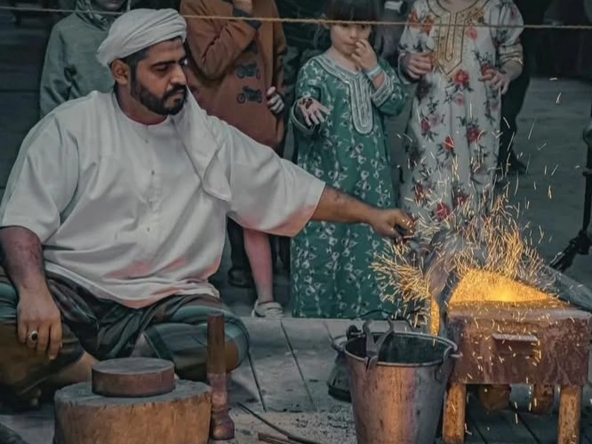 Video: This UAE blacksmith received praise from royals for commitment ...