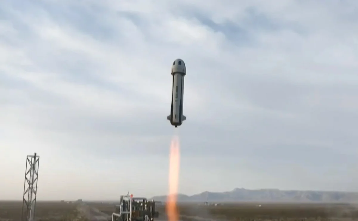 Katy Perry returns to Earth after brief trip to edge of space as part ...