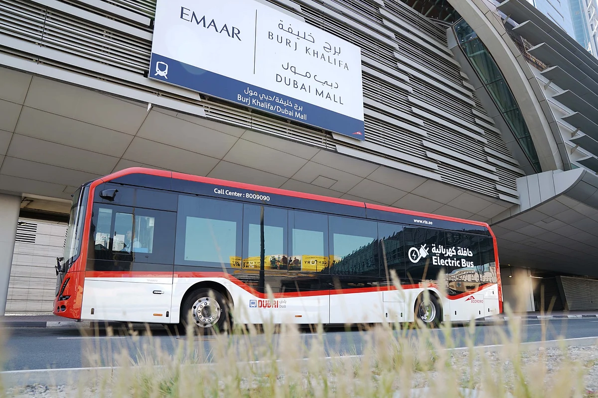 Dubai trials new electric bus that can carry over 70 passengers ...