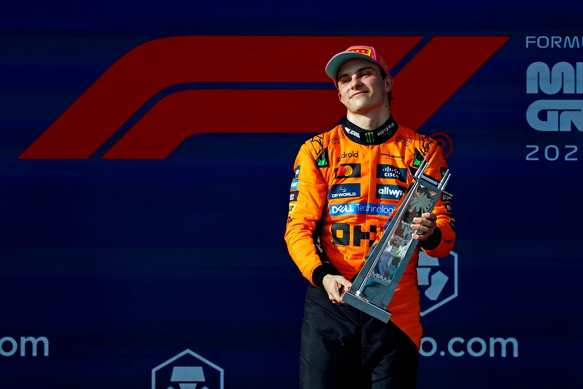 F1: Piastri hat trick in Miami Grand Prix as McLaren dominate | Khaleej ...