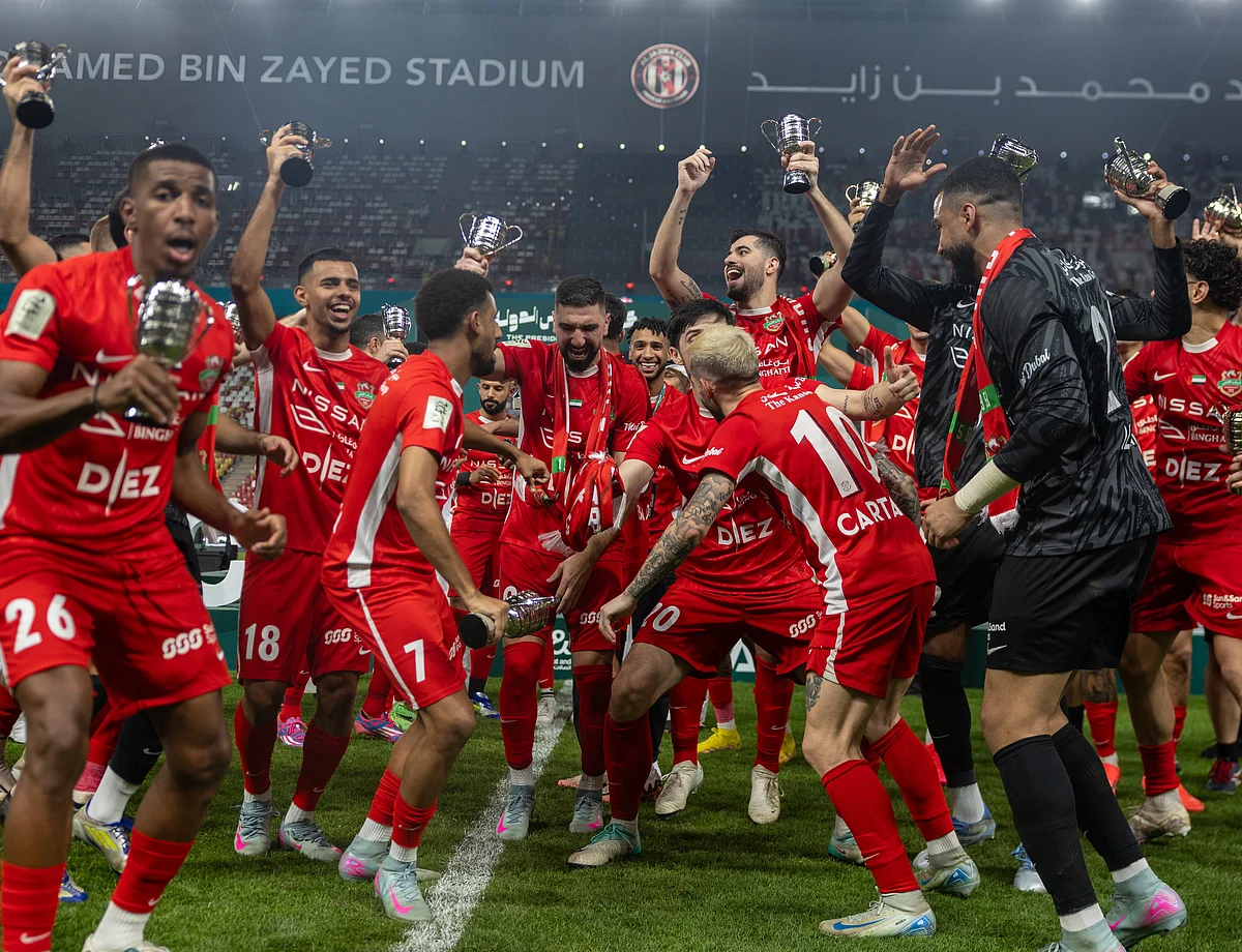 UAE President's Cup: Dubai's Shabab Al Ahli beat Sharjah to win title ...