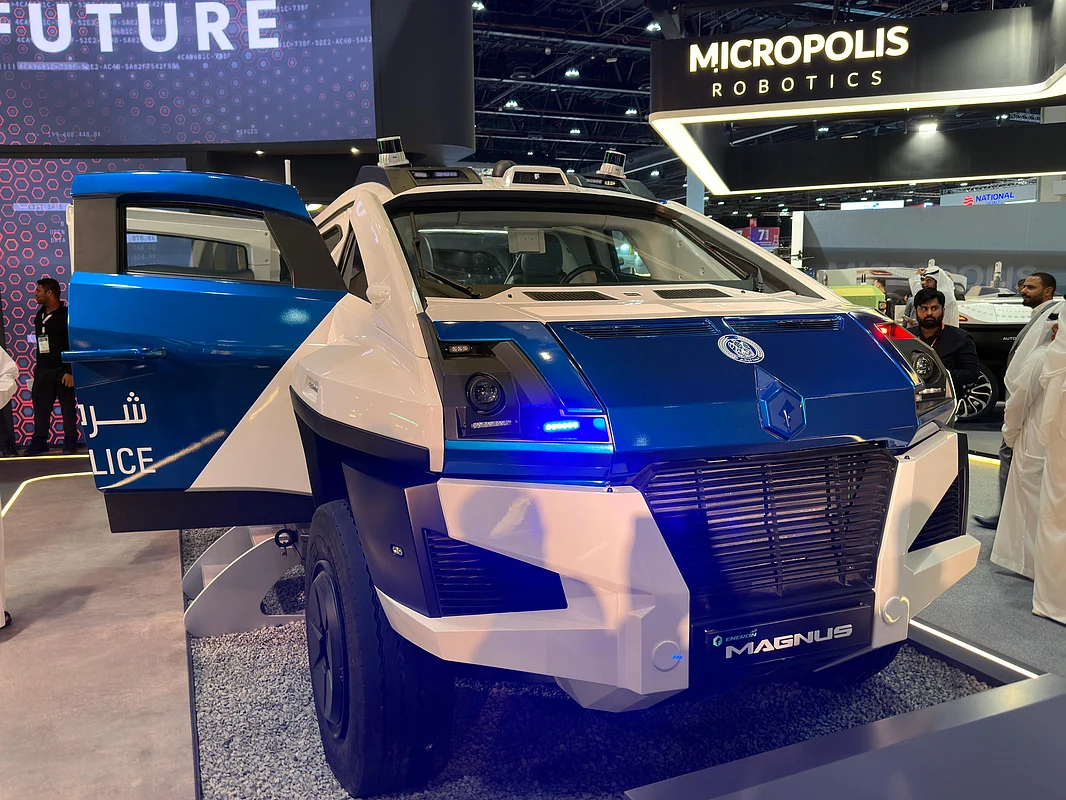 UAE to launch mobile police station with drones that can recharge EVs ...