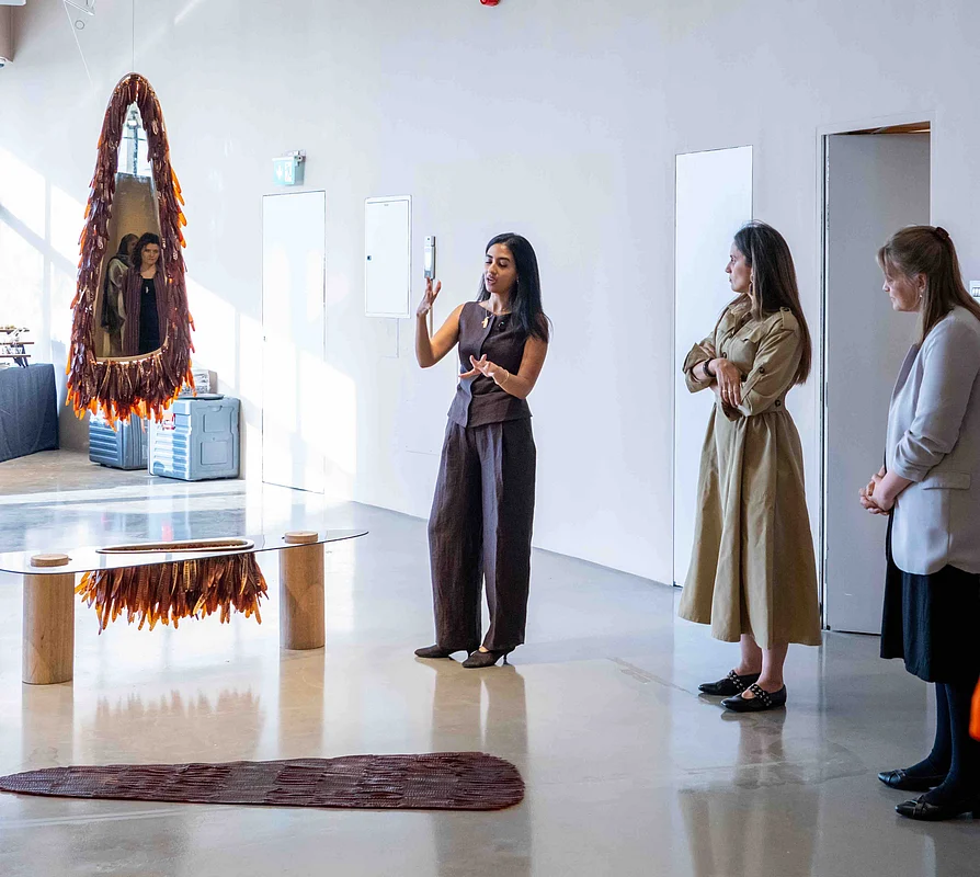 Look: UAE expats create local plant-based leather, stunning mural of ...