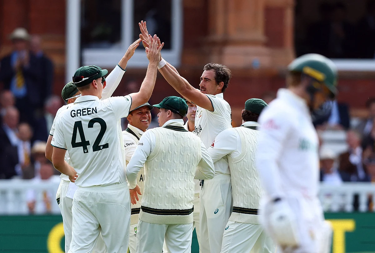 WTC final: Starc strikes as Australia fight back against South Africa ...