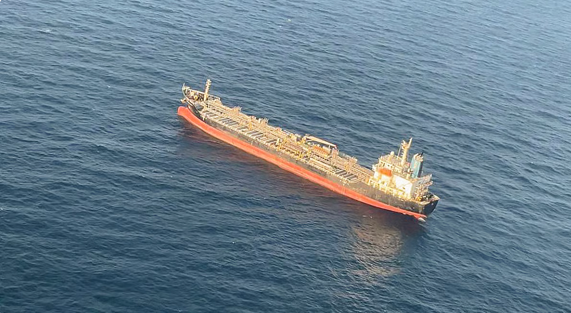 UAE evacuates 24 people from oil tanker after collision near Hormuz ...