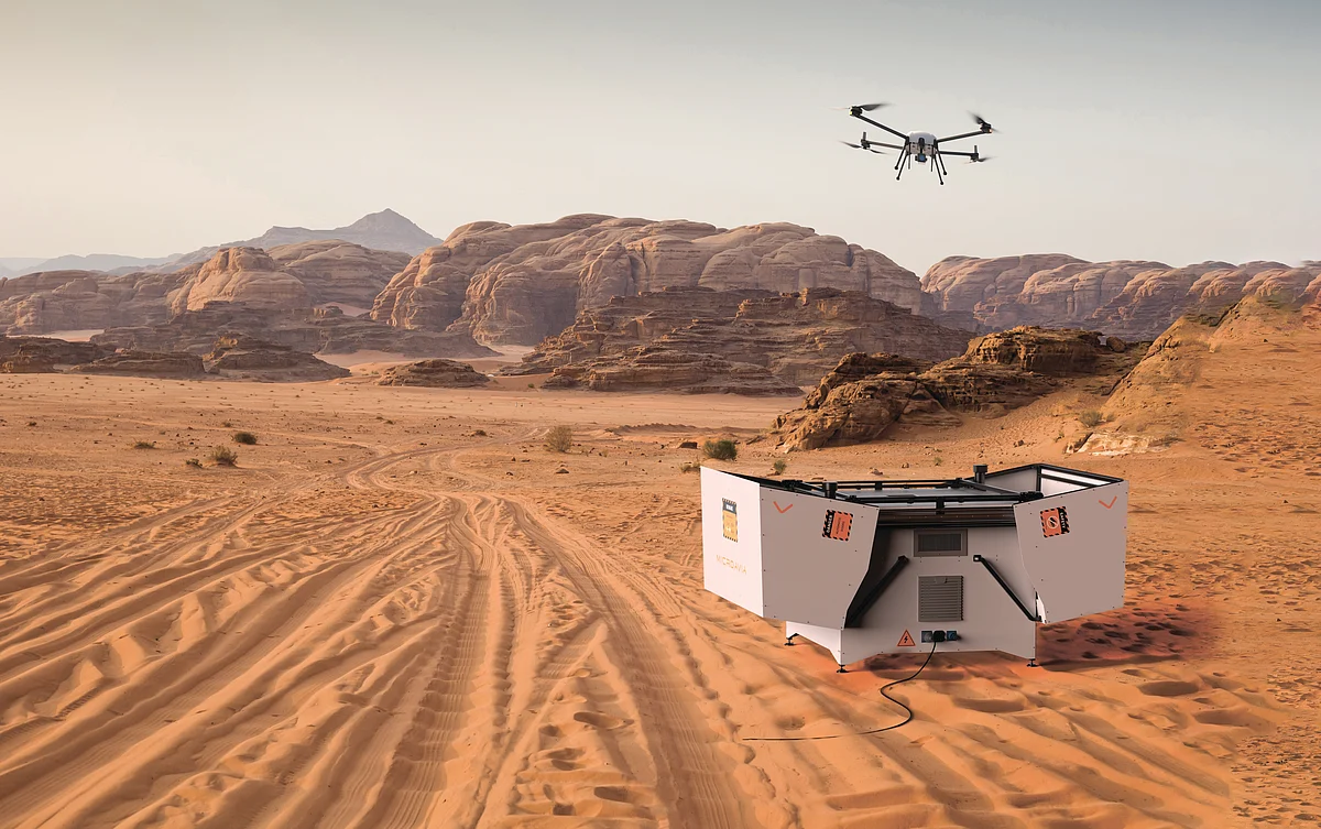 Early detection, instant images: How UAE-made drones catch intruders ...