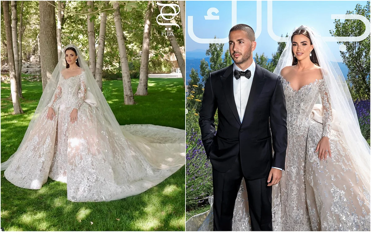 Elie Saab's son's wedding is a fashion fairytale: UAE-based Zein Qutami ...