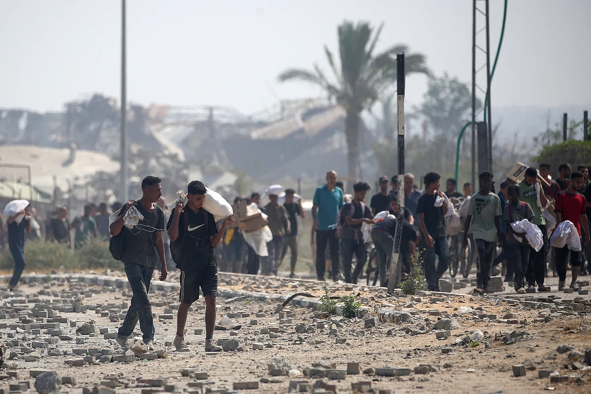 Britain 'taking forward' Gaza food airdrop plan: PM Starmer's office ...
