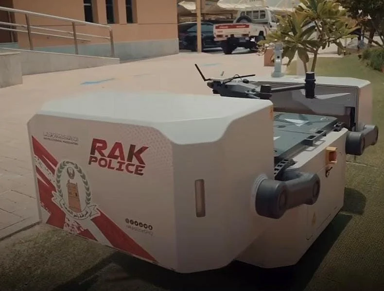 Watch: How RAK police use drones to catch suspects, respond to ...