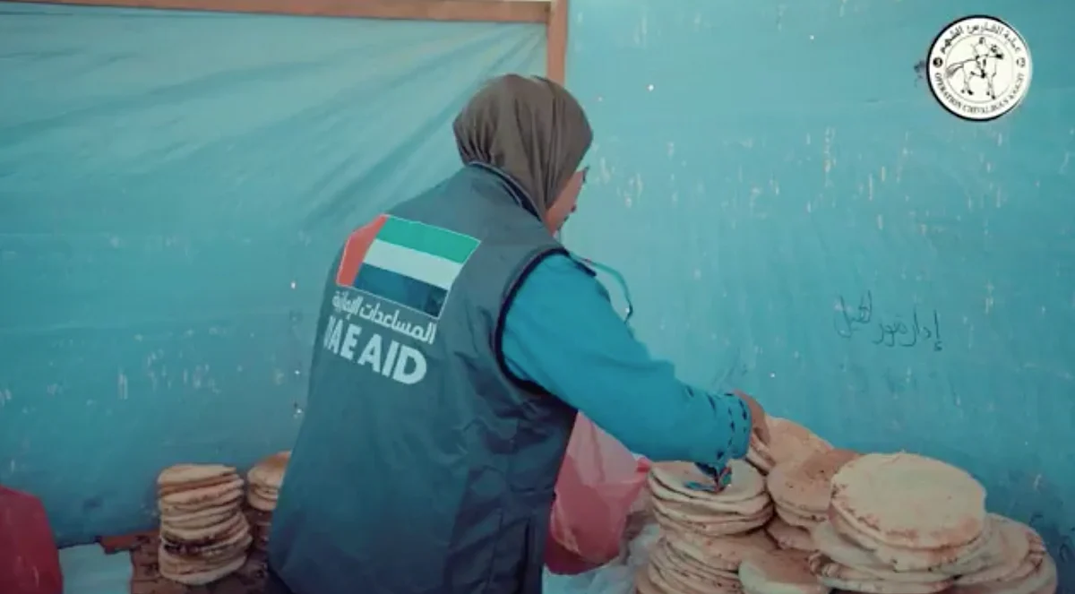 Watch: UAE aid brings relief to Gazans on brink of starvation | Khaleej ...