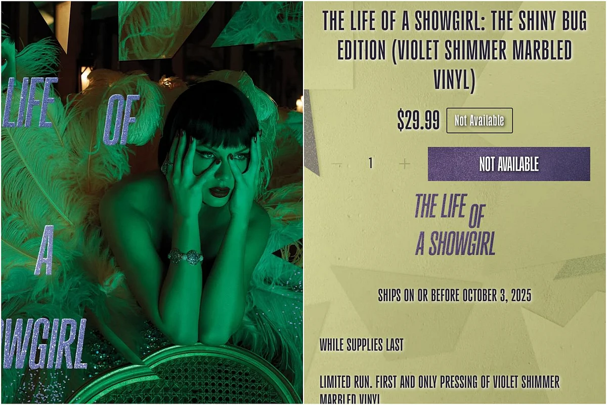 Taylor Swift drops surprise vinyl of new album for 48 hours; sold out ...