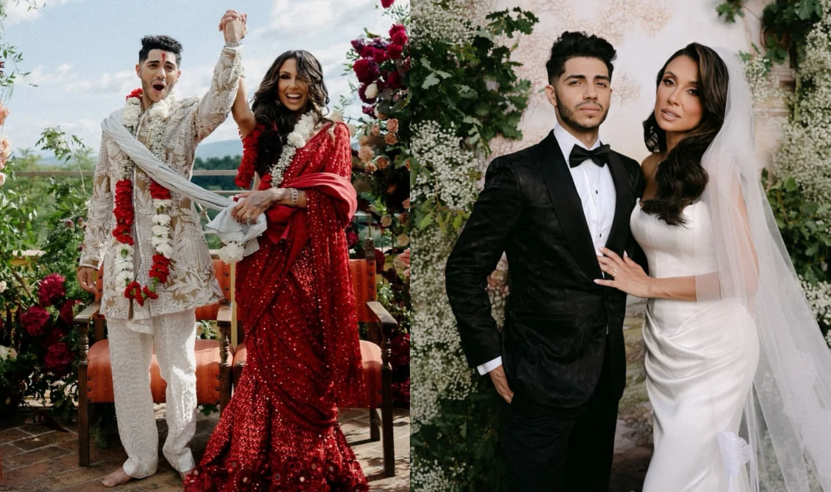 Watch: 'Aladdin' actor Mena Massoud and Emily Shah’s multicultural ...