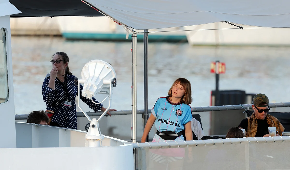 Gaza aid flotilla carrying Greta Thunberg departs Tunisia | Khaleej Times