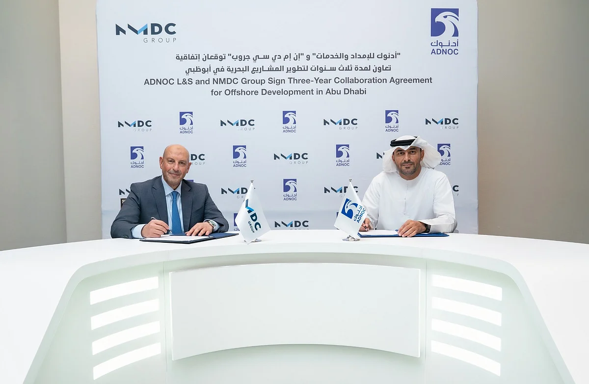 NMDC signs pact with Adnoc L&S for offshore development in Abu Dhabi | Khaleej Times