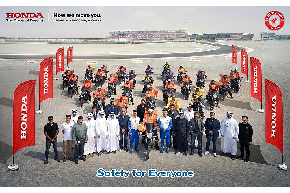 Rider Safety: Honda Champions UAE's First Motorcycle Training Program ...