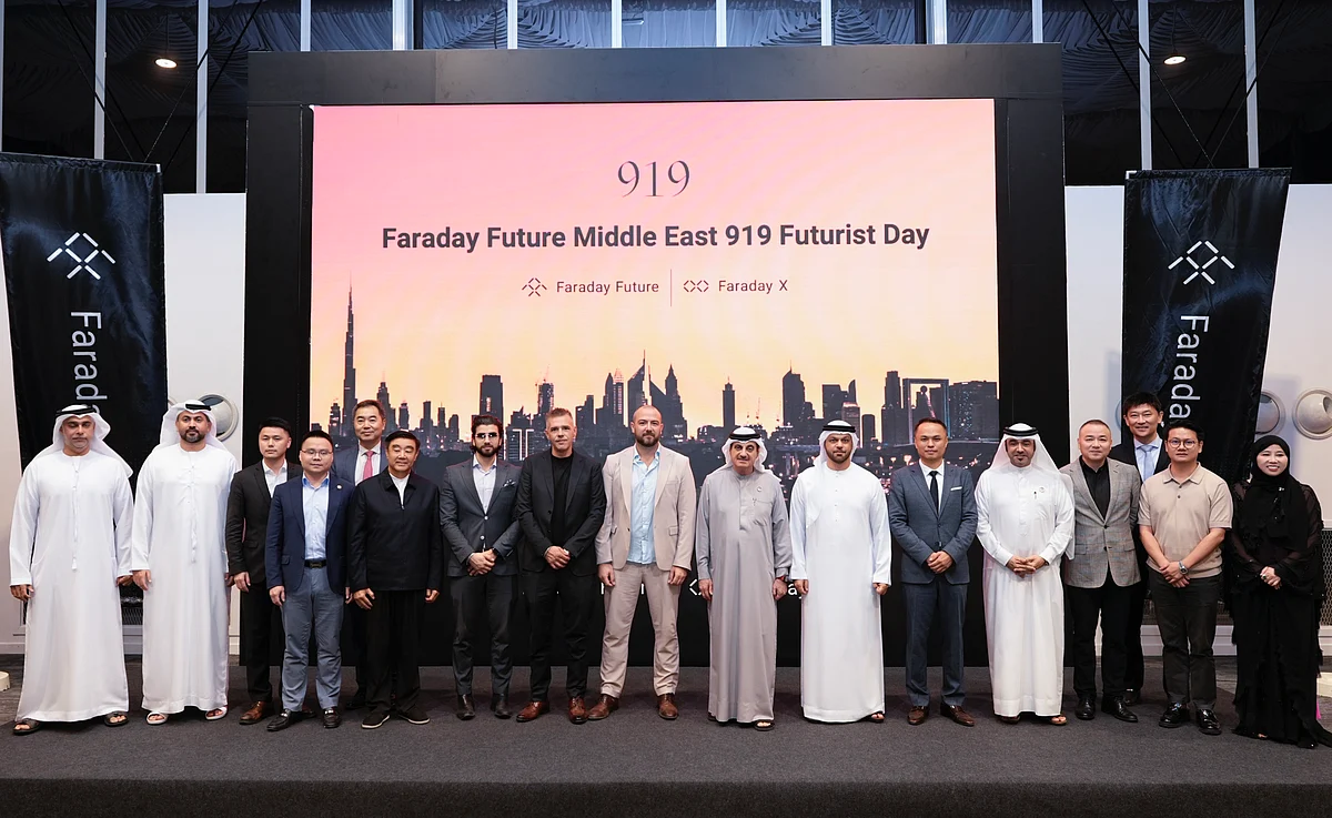 Faraday Future Unveils FX SuperOne: 919 Futurist Day Debut in Middle East | Khaleej Times