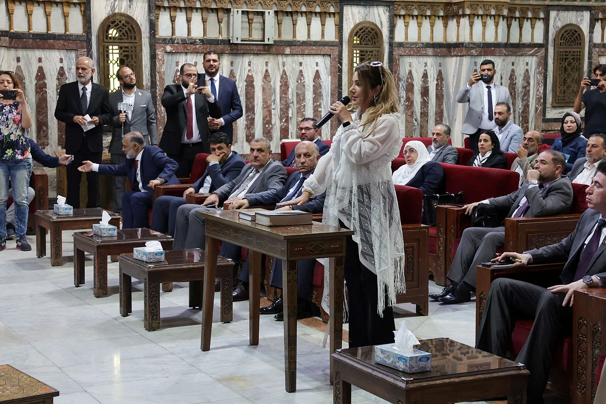 Syria to establish new parliament, testing inclusivity pledge | Khaleej ...