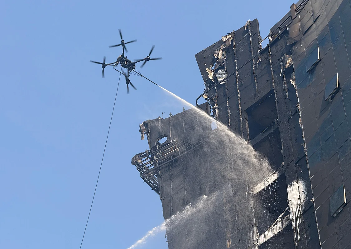 Dubai: Drones deployed to bring fire under control in Al Barsha ...
