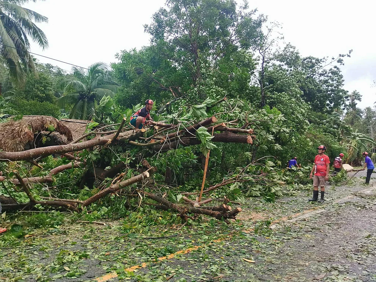 16 national roads in the Philippines remain closed due to recent storms ...
