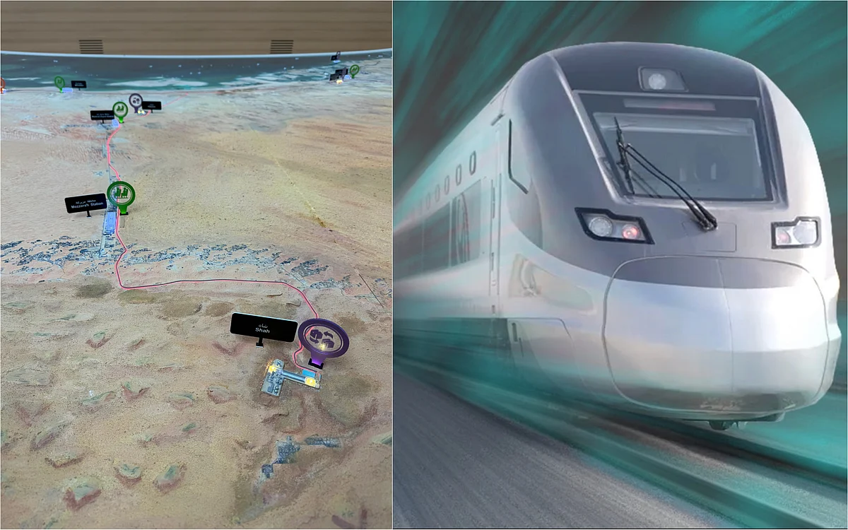 UAE passenger train that cuts through mountains, deserts: Etihad Rail ...