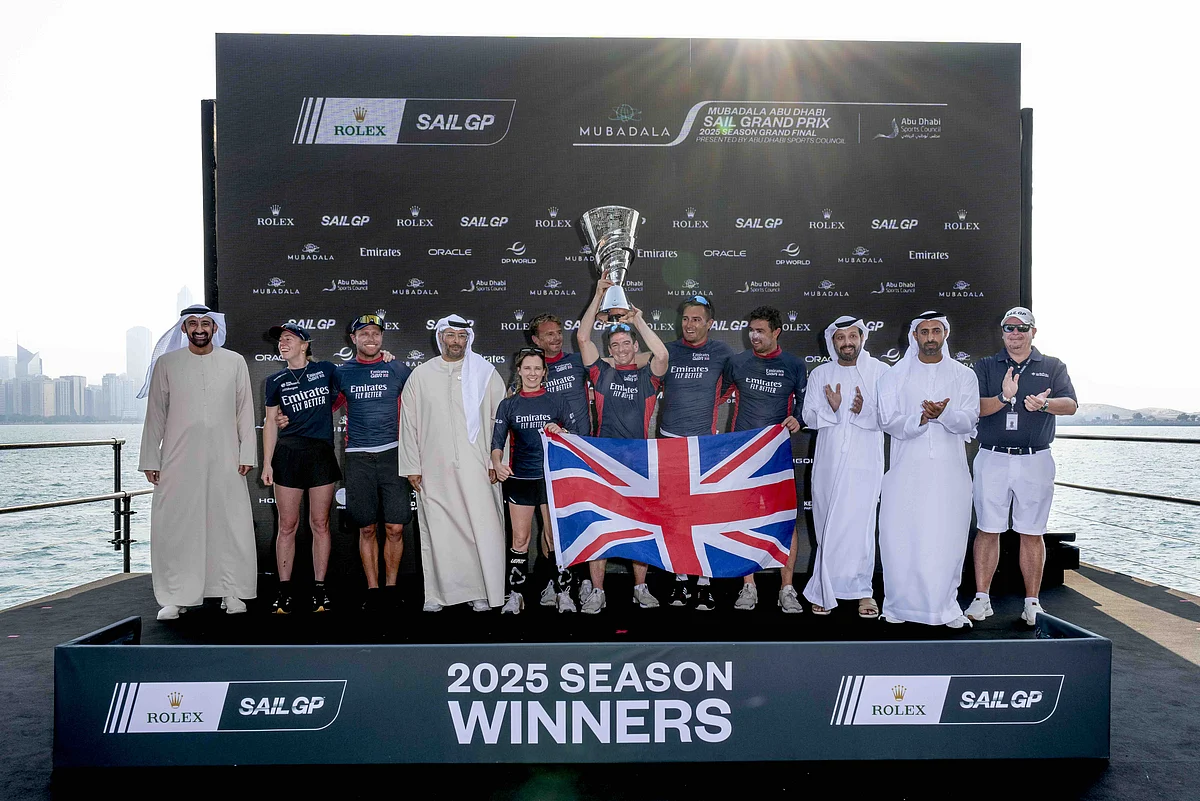 Emirates GBR clinch 2025 SailGP title in Abu Dhabi Sail GP | Khaleej Times
