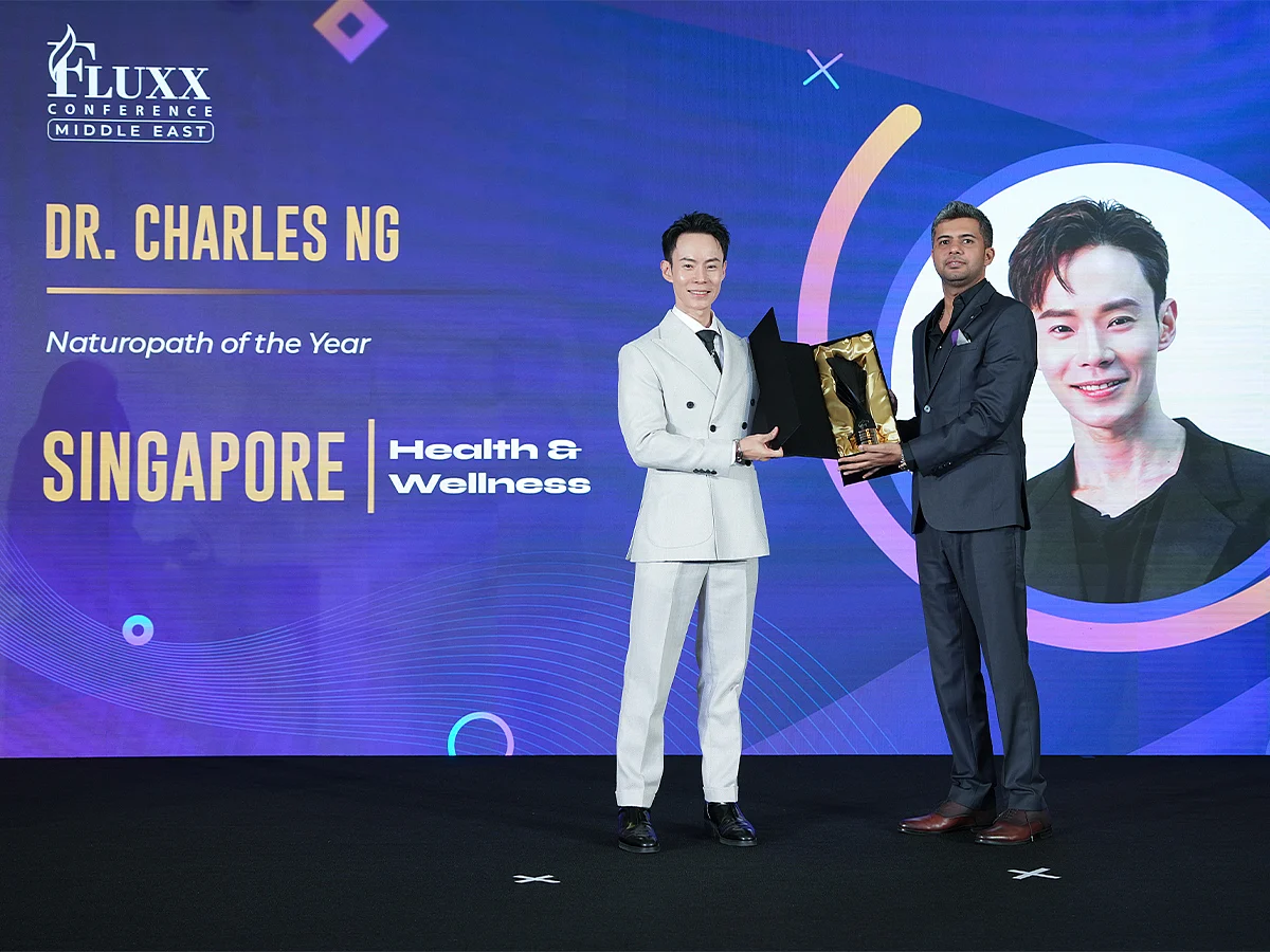 Dr Charles Ng Honored as Naturopath of the Year at Fluxx Conference ...