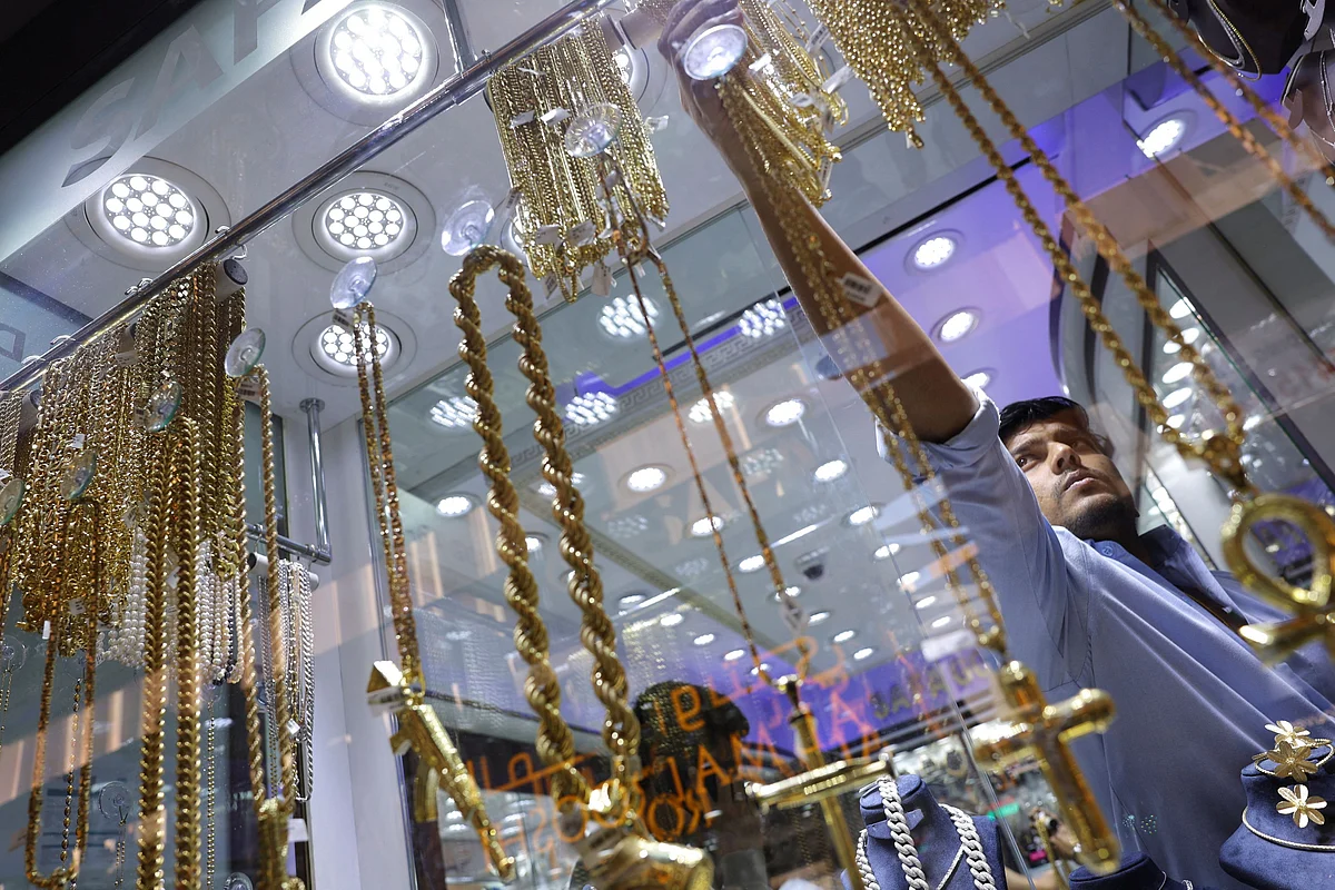 Gold prices set for best monthly gain in 50 years after hitting record ...