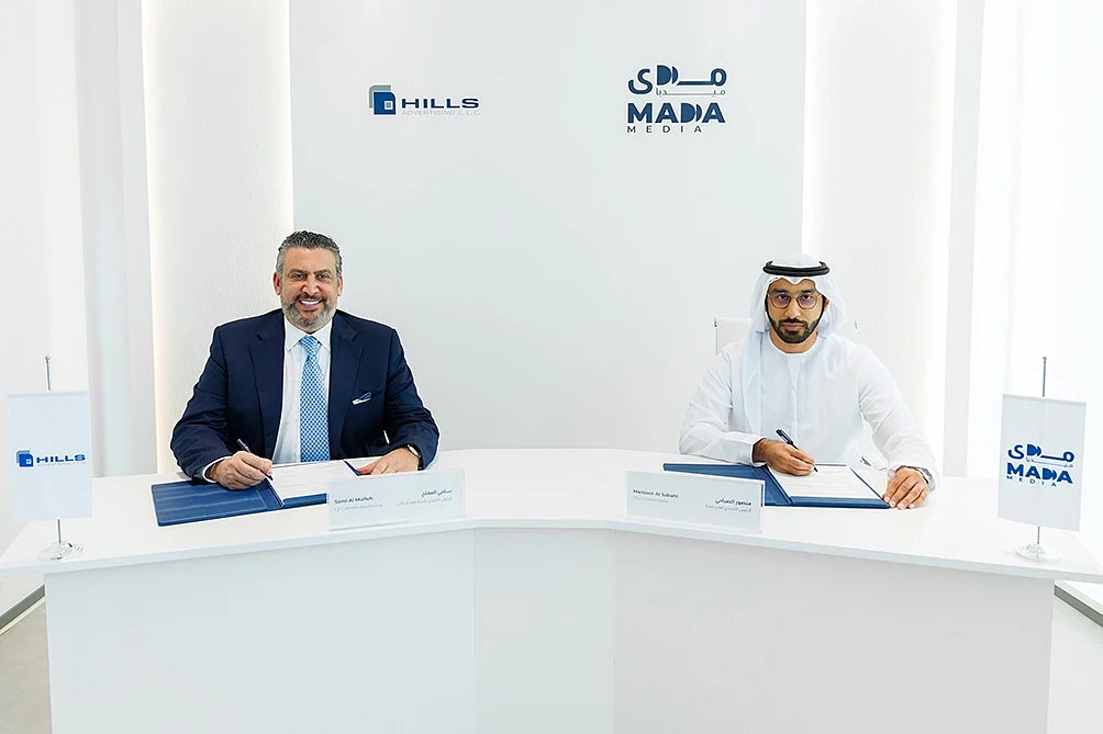 Hills Advertising, Mada Media sign Dh1b deal to digitise Dubai OOH ...