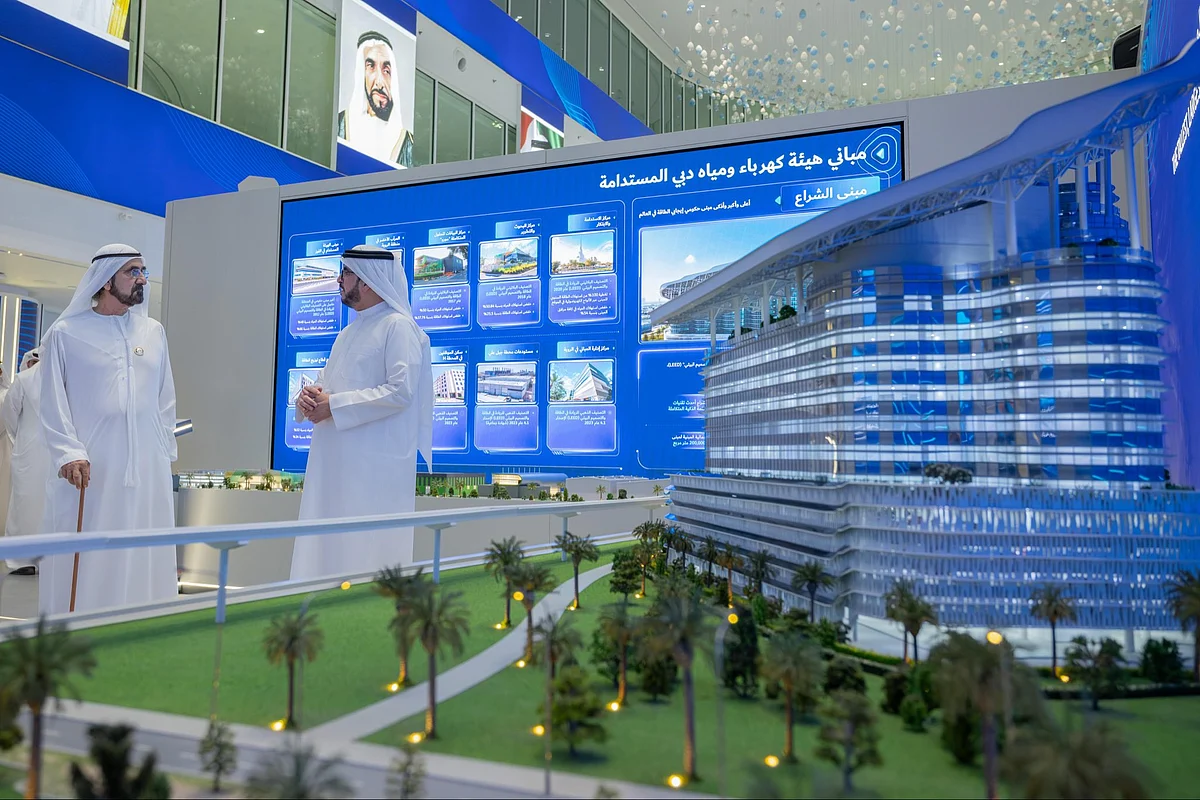 Watch: Dubai Ruler inaugurates world's tallest positive-energy govt ...