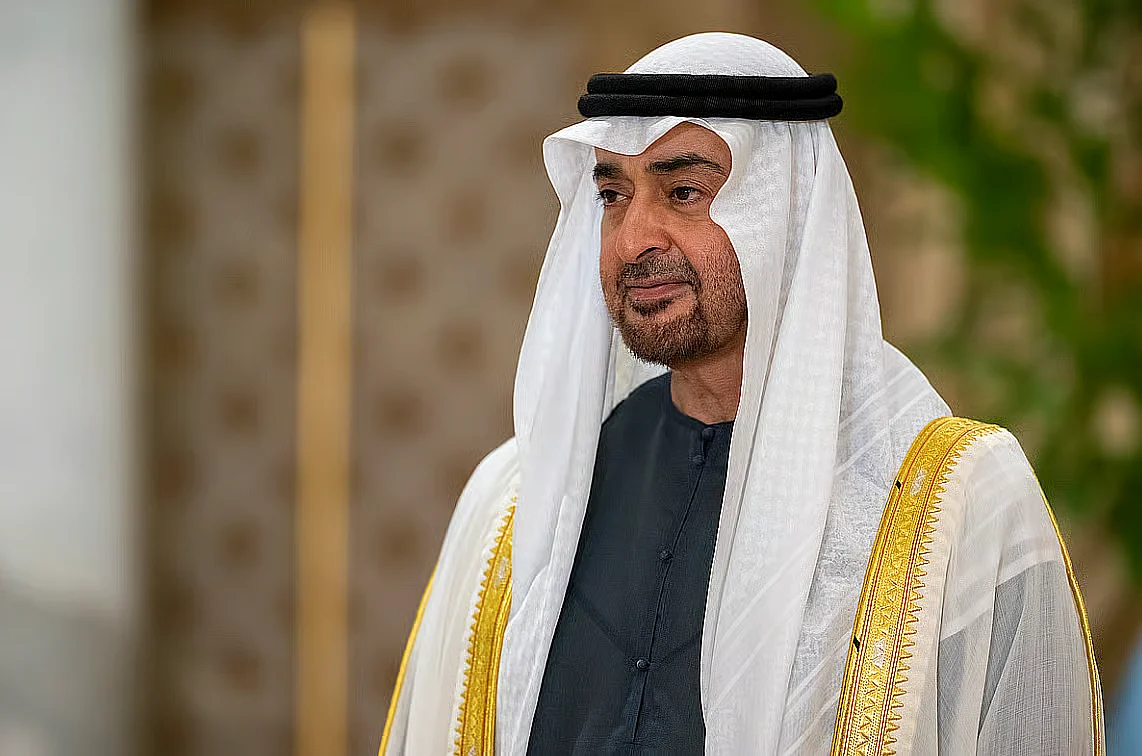 UAE President arrives at G7 Summit venue in France | Khaleej Times