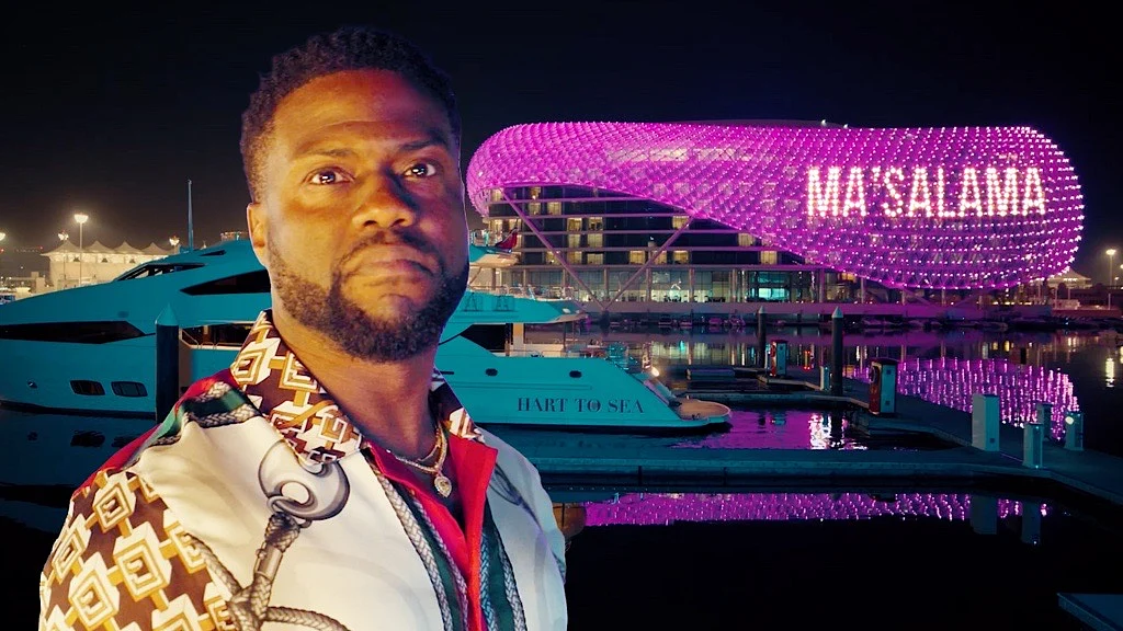 Watch: Kevin Hart bids adieu to Yas Island Abu Dhabi role, says 'don't ...