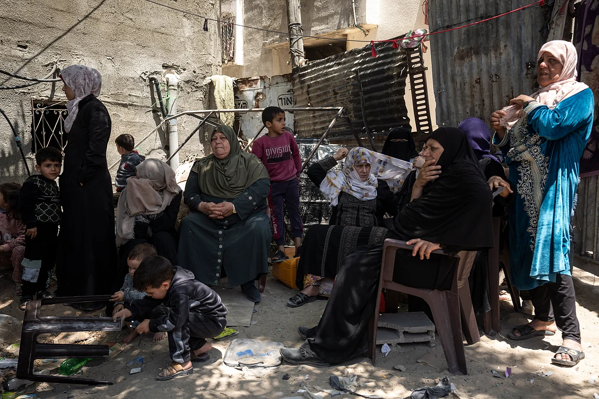 Family with disabled kids among hundreds of Gaza's homeless after ...