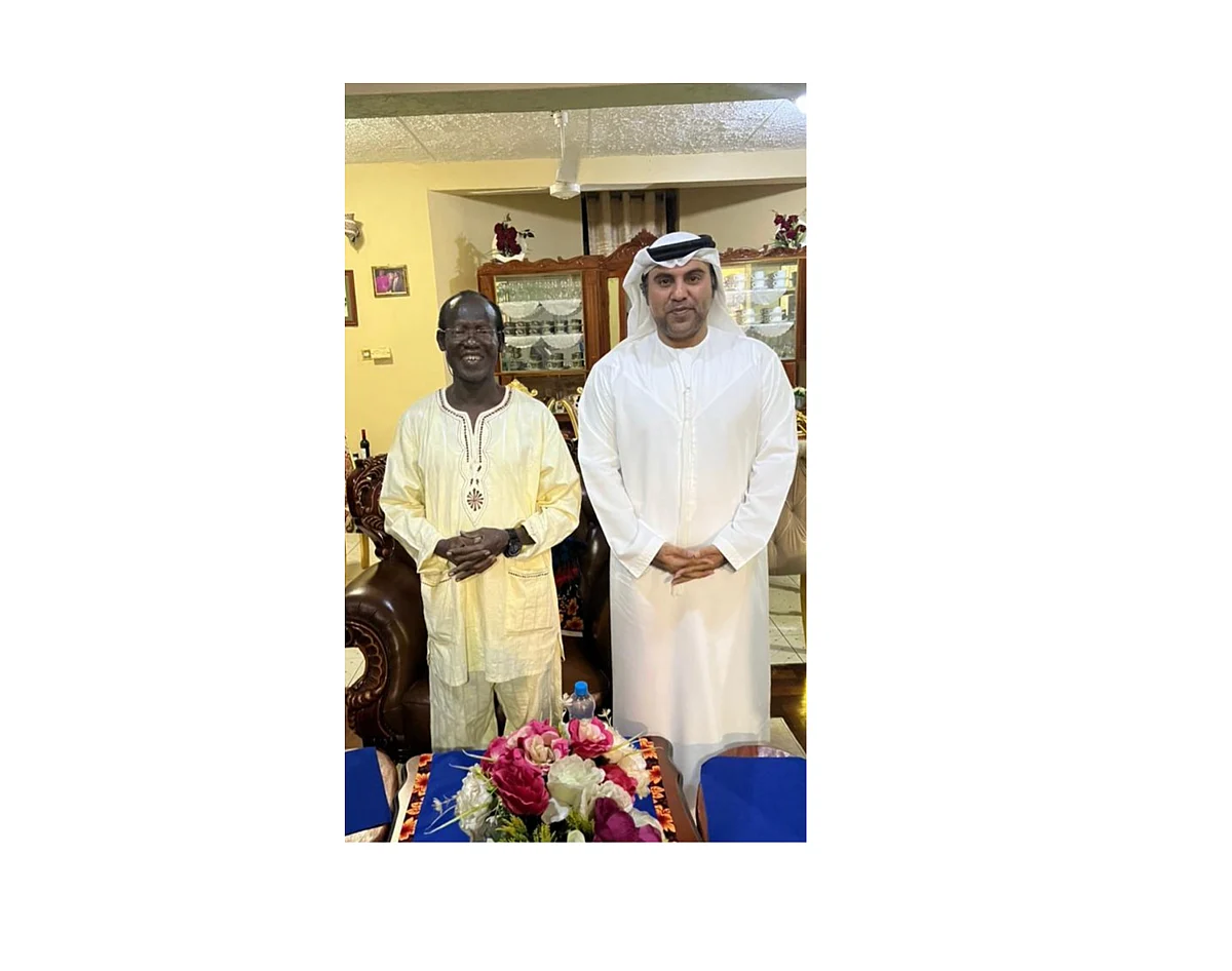 Dr Bu Abdullah engages in fruitful discussions with VP James Wani Igga ...