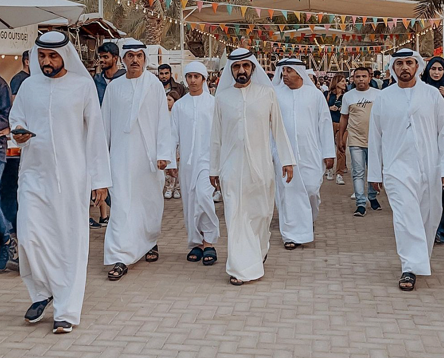 Look: Sheikh Mohammed visits popular weekend spot Ripe Market | Khaleej ...