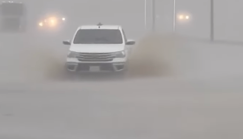 Watch: Rain lashes Saudi Arabia, massive floods reported | Khaleej Times