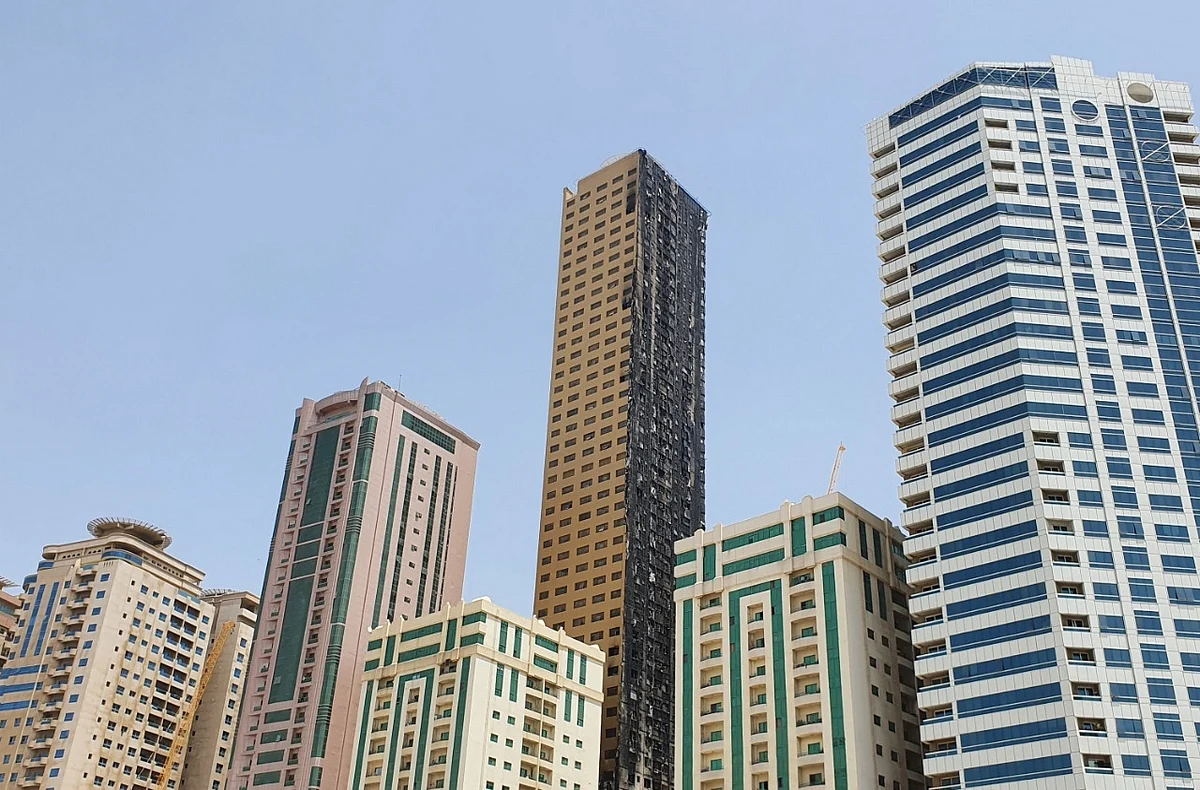 650 tenants of Sharjah's gutted Abbco Tower screened for coronavirus