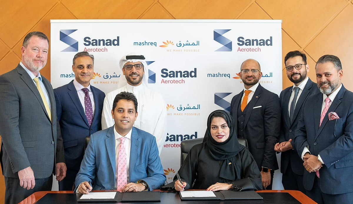 Sanad Aerotech signs Dh422m financing agreement with Mashreq Bank